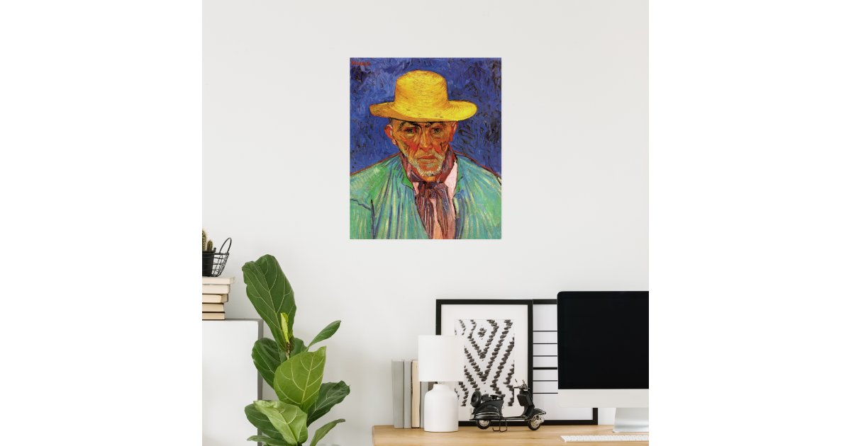 Portrait of Patience Escalier by Vincent van Gogh Poster | Zazzle