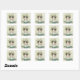 Portrait of Princess Elizabeth Vorontsova Square Sticker | Zazzle