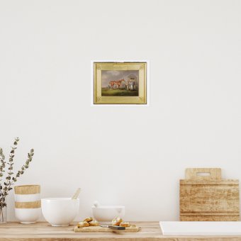 Portrait of 'Quiz', the property of Lord Rous, aft Poster | Zazzle