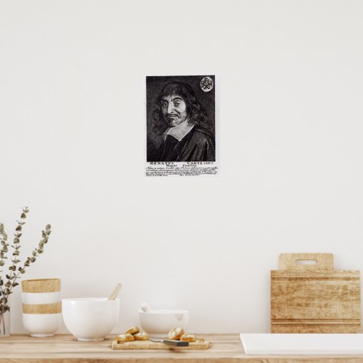 Portrait of Rene Descartes Poster | Zazzle