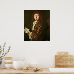 Portrait of Samuel Pepys 1666 Poster | Zazzle