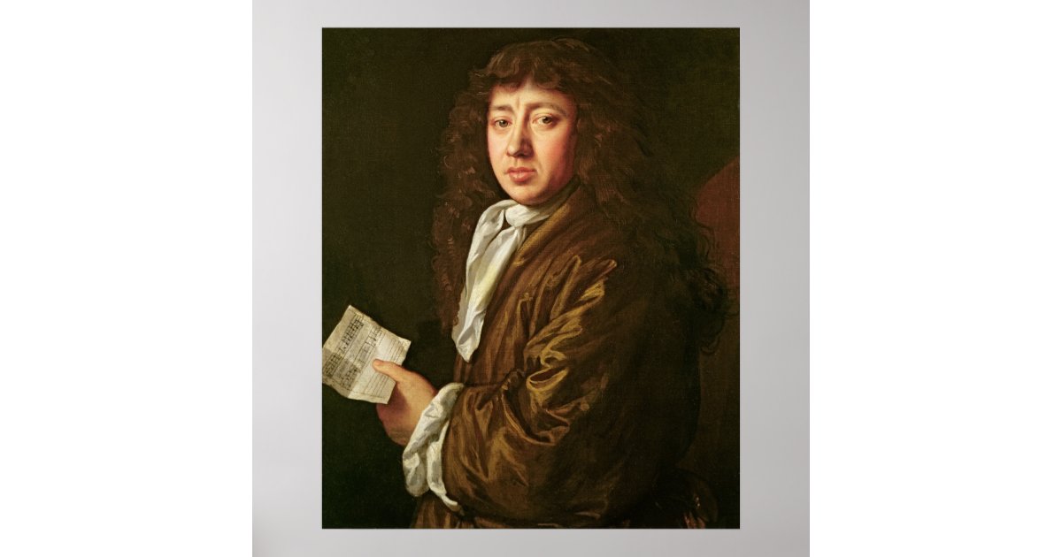 Portrait of Samuel Pepys 1666 Poster | Zazzle
