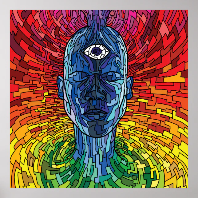 Portrait of Self Poster | Zazzle