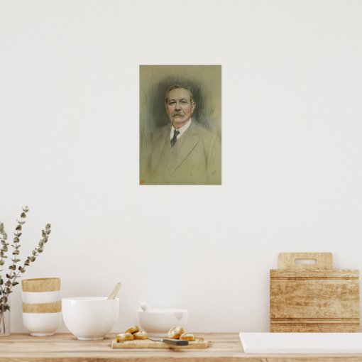 Portrait of Sir Arthur Conan Doyle Poster | Zazzle