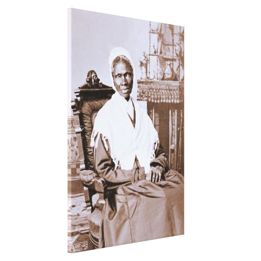 Portrait of Sojourner Truth circa 1870 Canvas Print | Zazzle