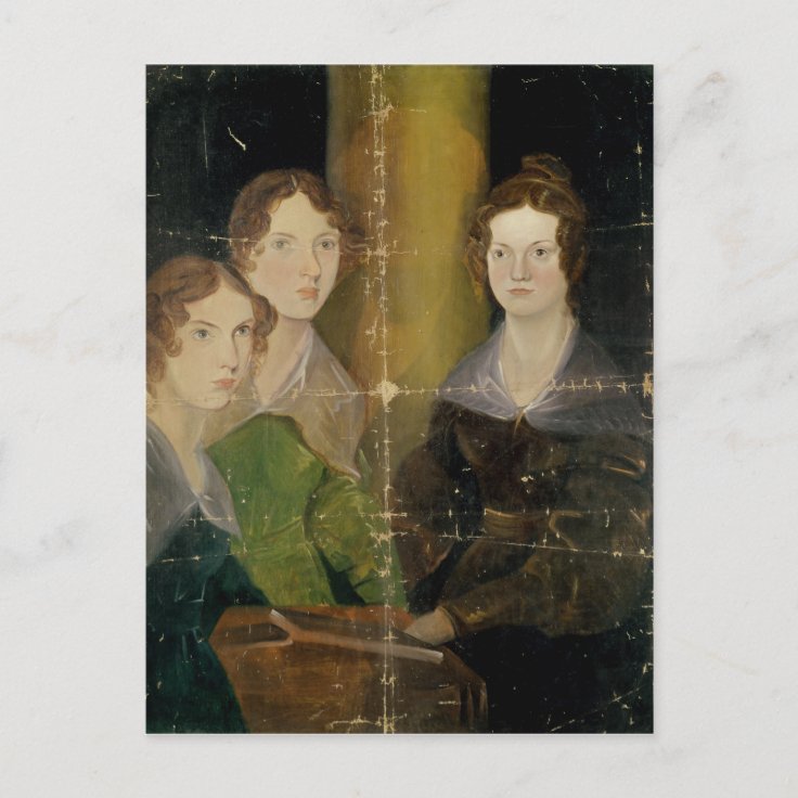 Portrait of the Bronte Sisters, c.1834 Postcard | Zazzle
