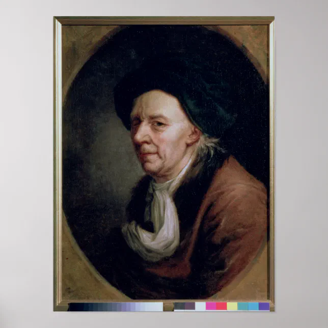 Portrait of the Mathematician Leonard Euler Poster | Zazzle