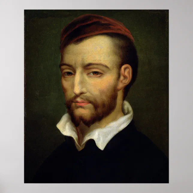Portrait of Theodore Gericault Poster | Zazzle