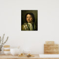 Portrait of Tsar Peter I the Great 1772 Poster | Zazzle