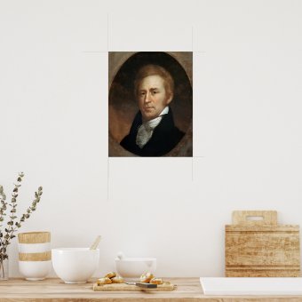 Portrait of William Clark, c.1807 Poster | Zazzle