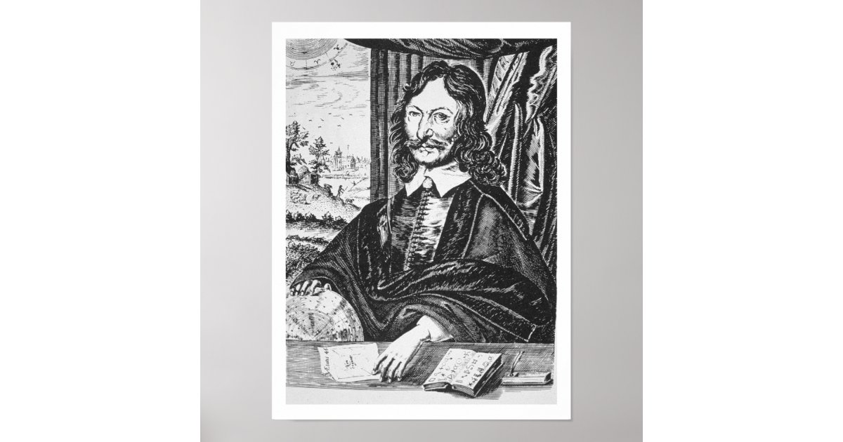 Portrait of William Lilly (1602-81), from his 'Chr Poster | Zazzle