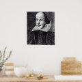Portrait of William Shakespeare Poster | Zazzle
