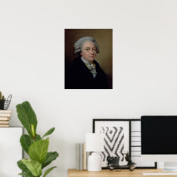 Portrait of Wolfgang Amadeus Mozart Poster | Zazzle
