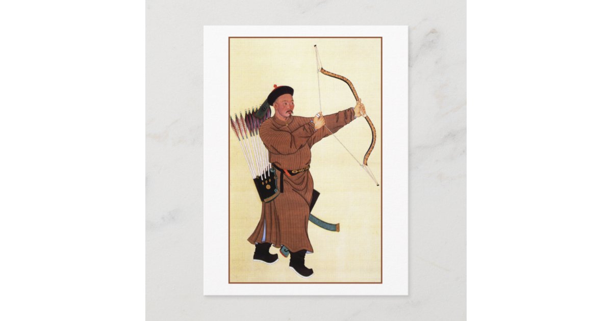 Portrait of Wu Fu Postcard | Zazzle