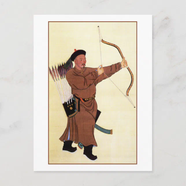 Portrait of Wu Fu Postcard | Zazzle