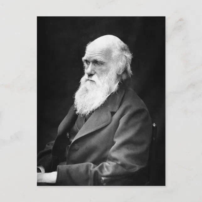 Portrait Photo of Charles Darwin Postcard | Zazzle