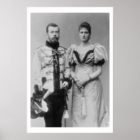 Portrait photograph of Tsar Nicholas II (1868-1918 Poster | Zazzle.com