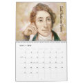 Portraits of Composers in Watercolor Style Calendar | Zazzle