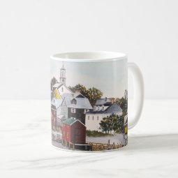 Portsmouth Harbour, New Hampshire Coffee Mug | Zazzle