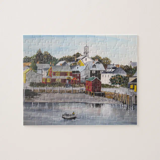Portsmouth Harbour, New Hampshire Jigsaw Puzzle | Zazzle