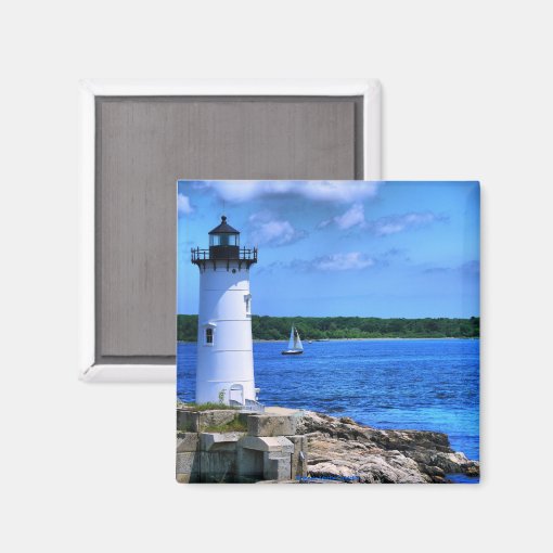 Portsmouth Lighthouse-Magnet Magnet | Zazzle
