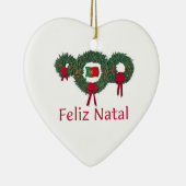 Portugal Christmas 2 Ceramic Ornament | Zazzle