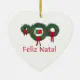 Portugal Christmas 2 Ceramic Ornament | Zazzle