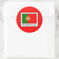 Portugal Classic Round Sticker | Zazzle
