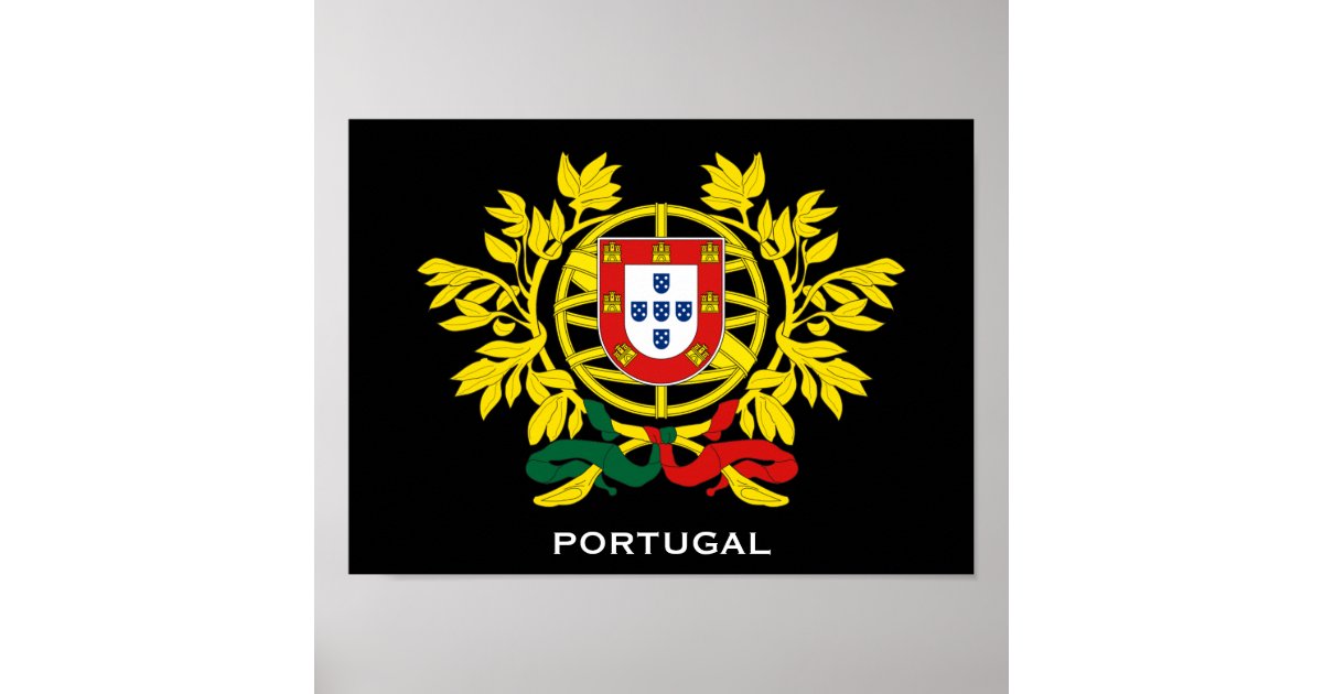 Portugal Coat of Arms Poster | Zazzle