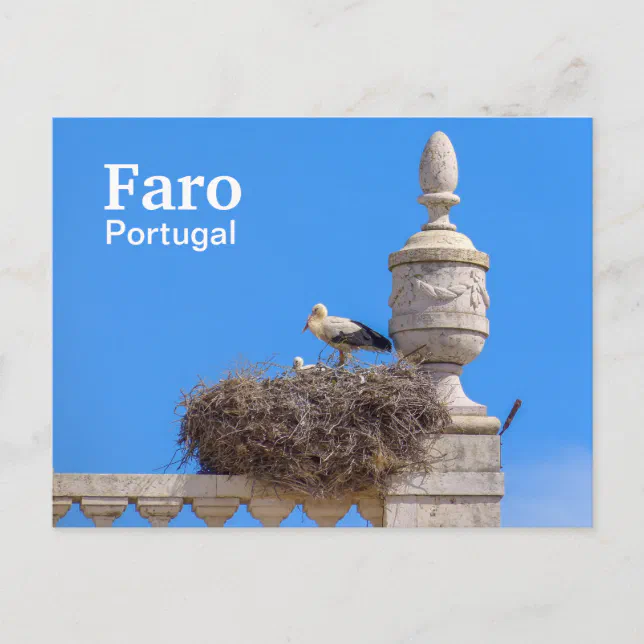 Portugal Faro in the Algarve Postcard | Zazzle