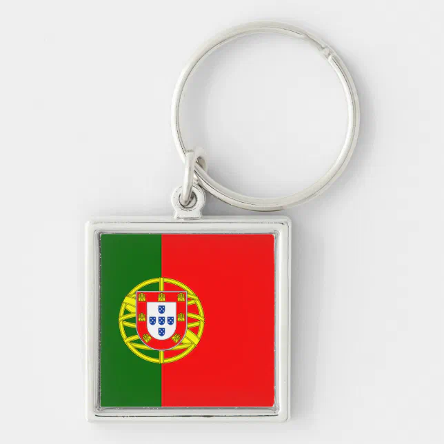 Portugal Flag Keychain | Zazzle