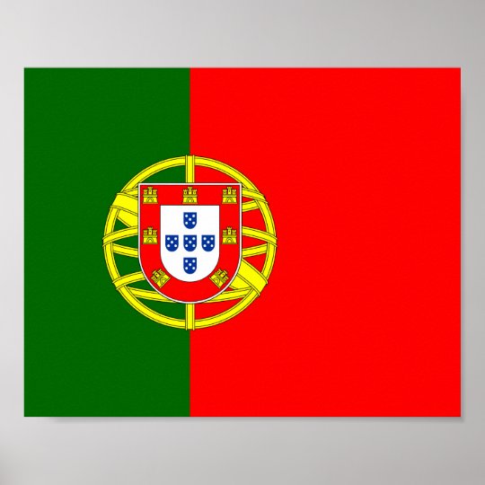 Portugal Flag Poster | Zazzle.com