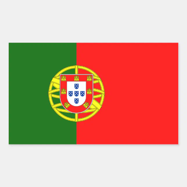 Portugal* Flag Sticker | Zazzle