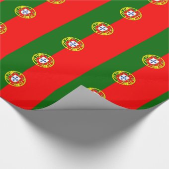 Portugal Flag Wrapping Paper | Zazzle