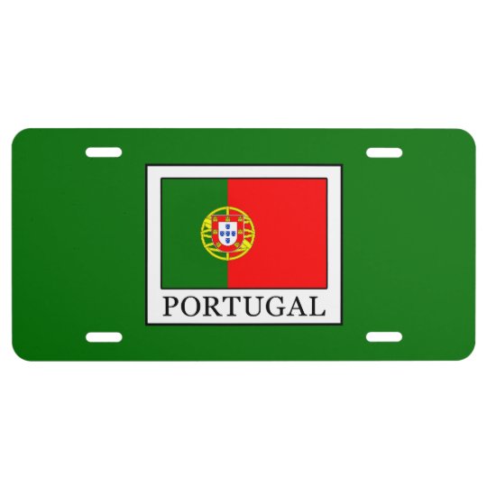 Portugal License Plate | Zazzle.com