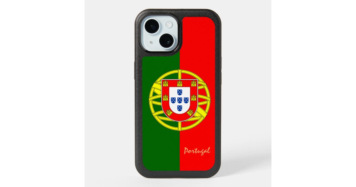 Portugal & Portuguese Flag fashion, travel /sport iPhone 15 Case | Zazzle