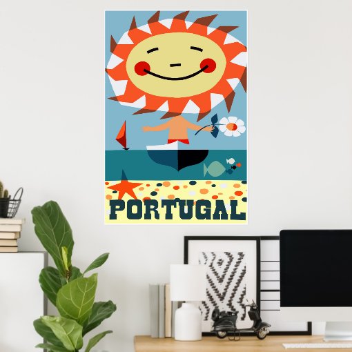 Portugal, Travel Poster | Zazzle