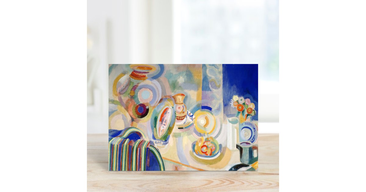 Portuguese Still Life | Robert Delaunay Card | Zazzle