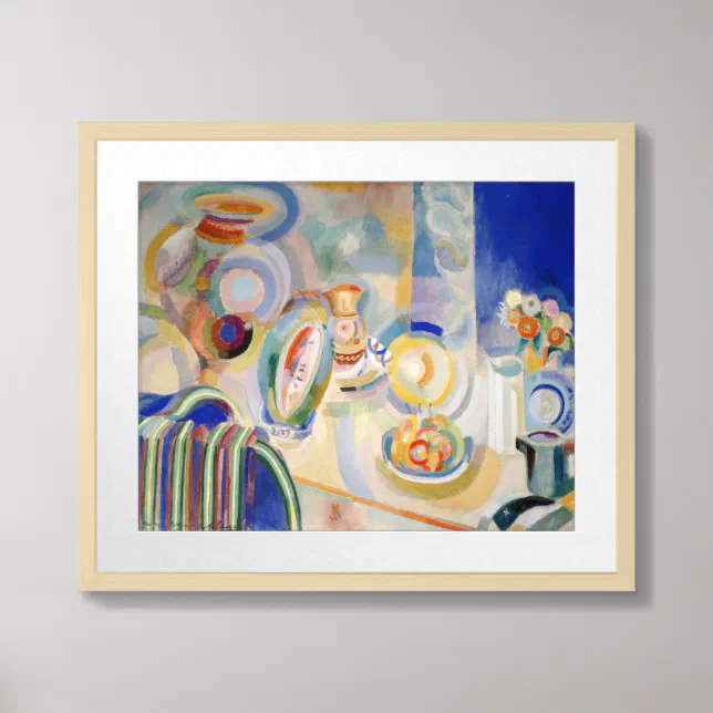 Portuguese Still Life | Robert Delaunay Framed Art | Zazzle
