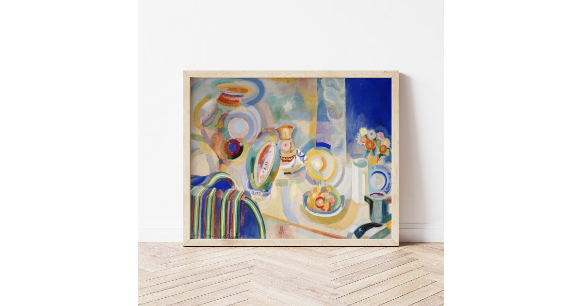 Portuguese Still Life | Robert Delaunay Poster | Zazzle