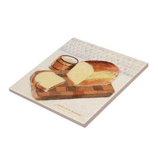 Portuguese Sweet Bread Tile | Zazzle