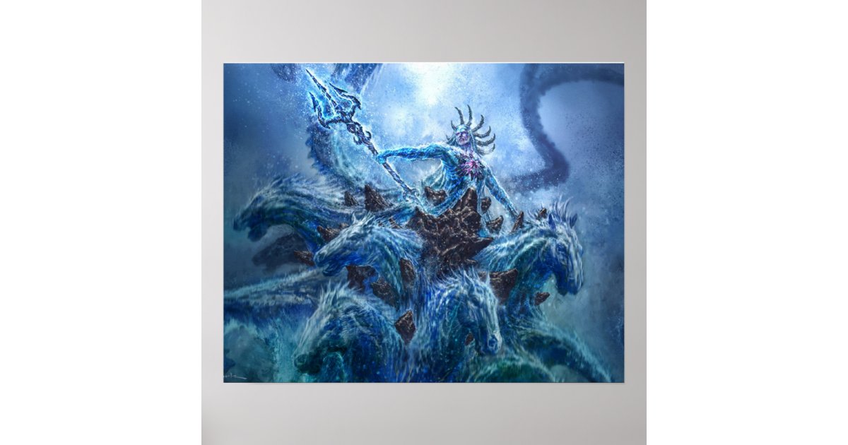 Poseidon poster | Zazzle
