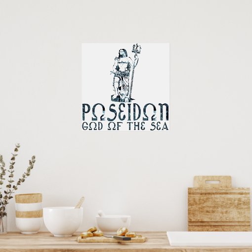 Poseidon Poster | Zazzle