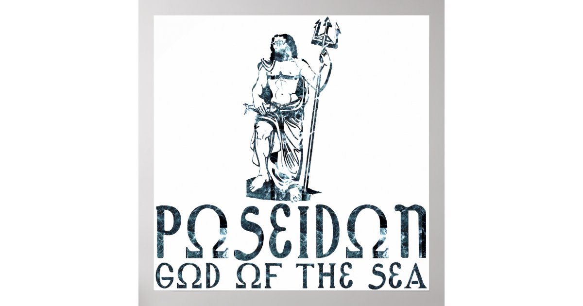 Poseidon Poster | Zazzle