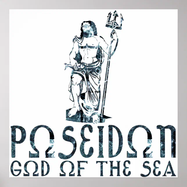 Poseidon Poster | Zazzle