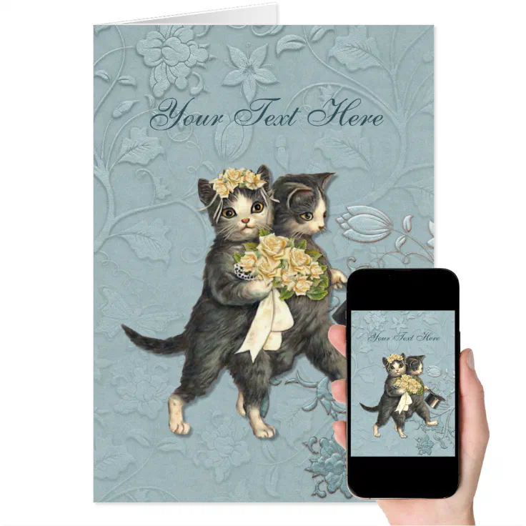 Posh Cats Wedding | Zazzle