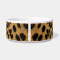 Posh Pet Cheetah Pattern - Customize Bowl | Zazzle