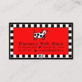 Posh Pooch Business Card | Zazzle