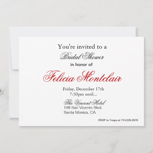 Posh Purse, High Heels and Lipstick Girls Party Invitation | Zazzle
