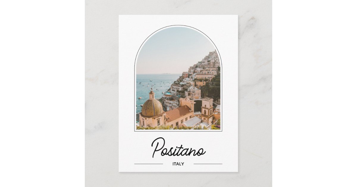 Positano Italy Amalfi Coast Postcard | Zazzle